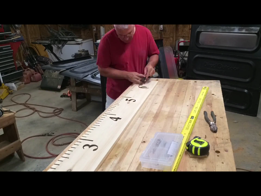DIY Growth Chart / Oversized Ruler - Jeff Furr