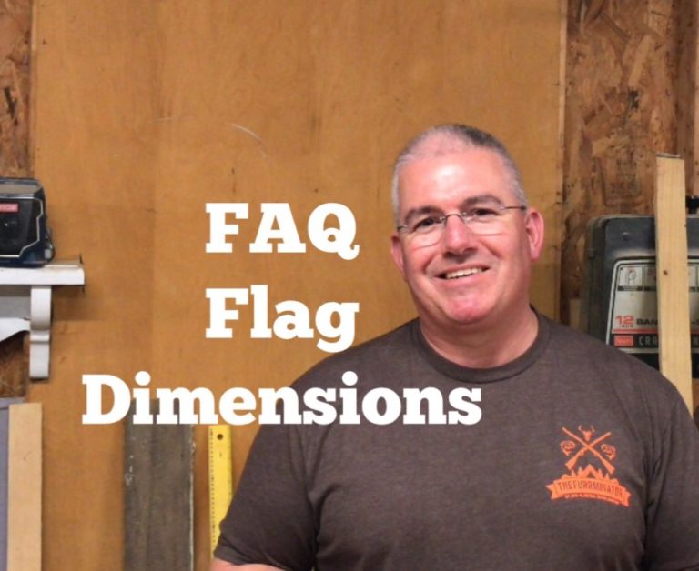 FAQ What Are The Dimensions Of The Flags? - Jeff Furr