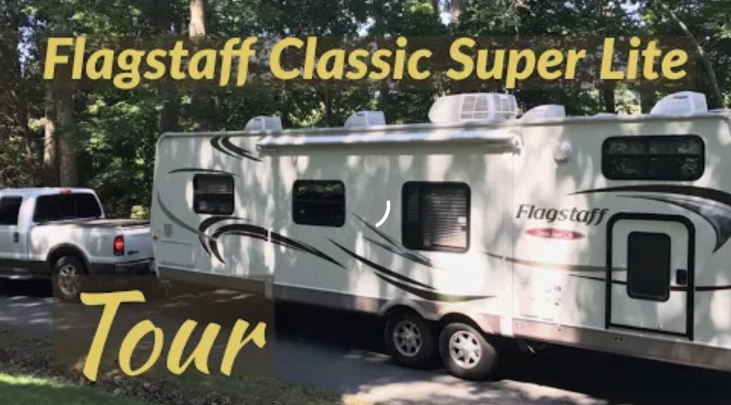 A Tour of our Flagstaff Classic Super Lite Travel Trailer - Jeff Furr